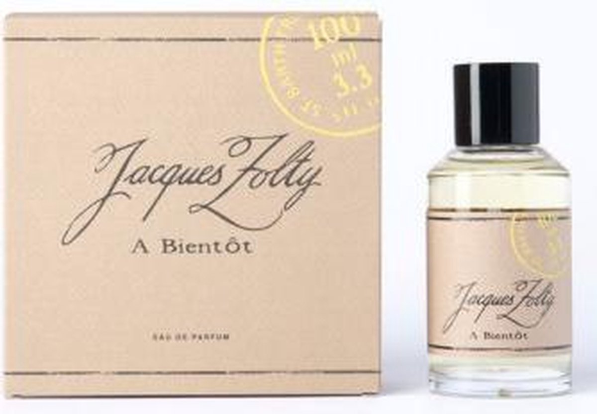 Jacques Zolty - A Bientot - 100 ml - Eau de Parfum | bol.com