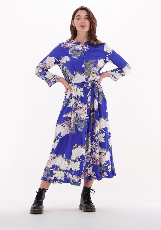 Lollys Laundry Harper Dress Jurken Dames - Kleedje - Rok - Jurk - Blauw ...