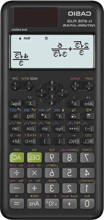 Casio Wetenschappelijke Technische Schoolrekenmachine - Duidelijk ...