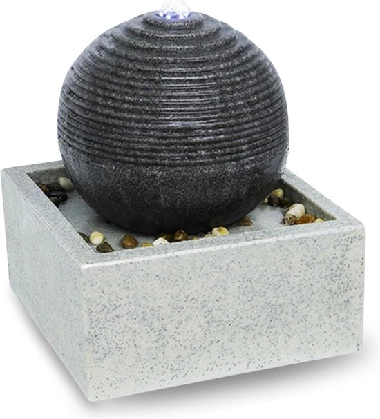 Moderne LED Fontein voor Binnen en Buiten - Grote Witte Decoratieve ...