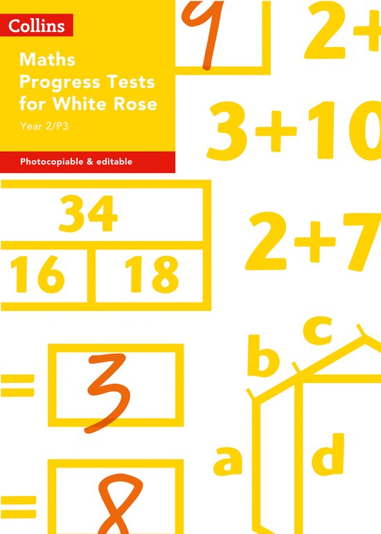 Year 2P3 Maths Progress Tests for White Rose Collins Tests Assessment ...