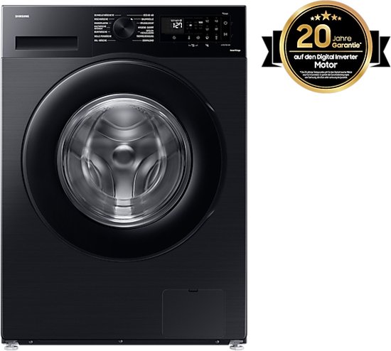 Samsung wasmachine WW90CGC04AAB - 9 kg, 1400 RPM, Zwart, energieklasse ...
