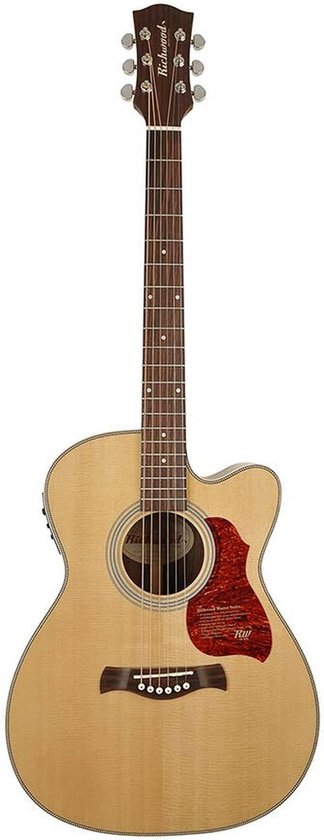 Semi akoestische gitaar Richwood Master Series Auditorium A-65-CEVA | bol