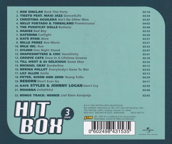 Hit 2006/3, various artists | CD (album) | Muziek | bol