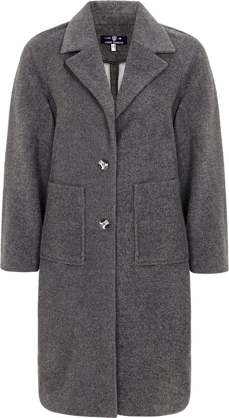 Jimmy Sanders Jas Dames Antraciet - S | bol