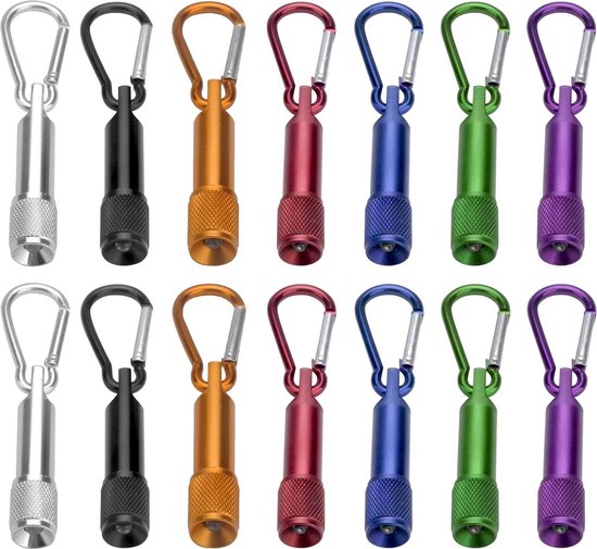 Mini zaklampjes sleutelhanger LED handlamp voor kinderen - camping ...