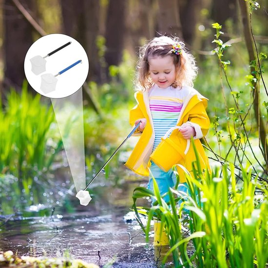 Aquarium Visnet 2 Stukken - Vissennet Schepnet 18cm-55cm - Breed Scala ...