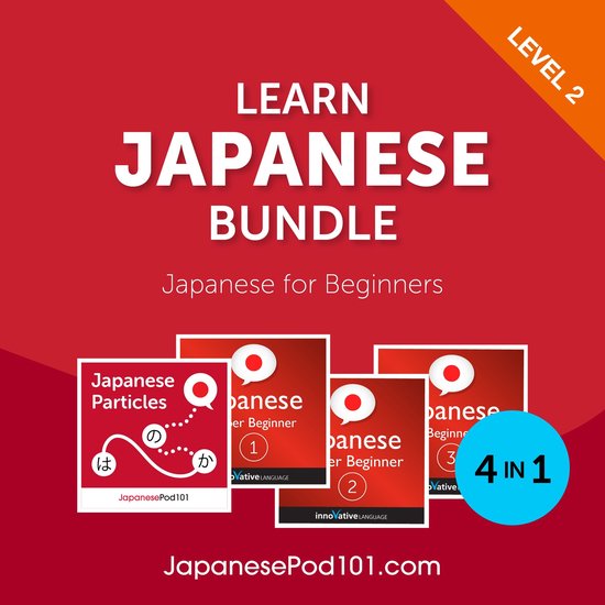 Learn Japanese Bundle - Japanese for Beginners (Level 2), Innovative ...