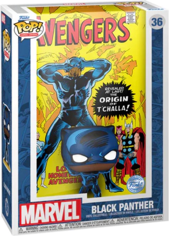 Funko POP! Comic Cover: Black Panther 36 Avengers Exclusive | bol