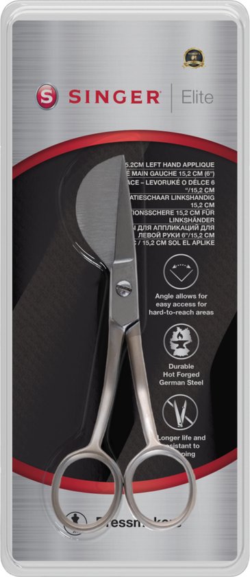 Singer Applicatieschaar linkshandig | bol