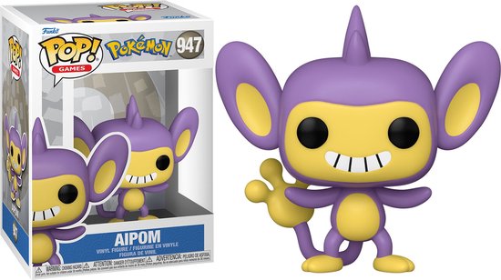 Pop! Games Pokémon Aipom - Funko Pop! 947 | bol