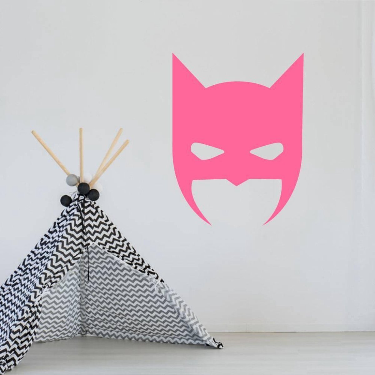Muursticker Batman - Rose - 120 x 156 cm - Chambre bébé et enfant ...