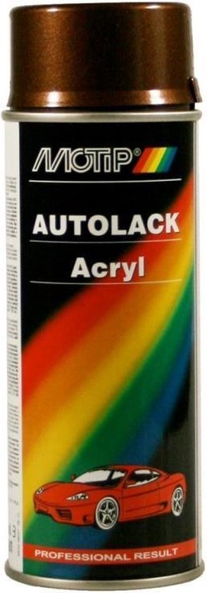 MoTip KOMPAKT Rood Metallic 1K AUTOLAK in 400ml SPUITBUS - M51493 | bol.com