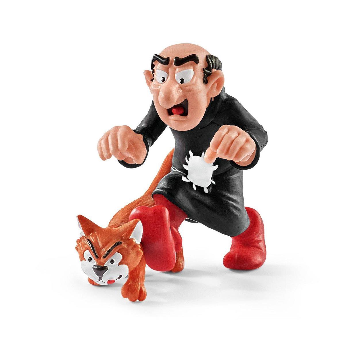 schleich de Smurfen Smurfenhuis met Grote Smurf, Gargamel en Azraël ...