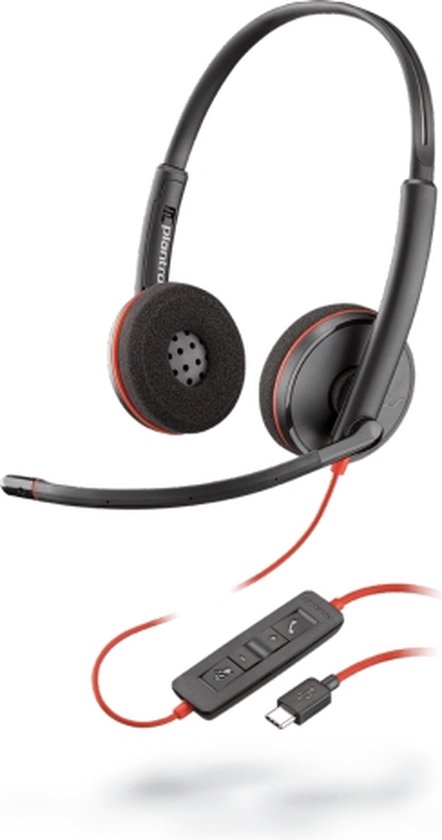 Poly BLACKWIRE C3225 - Headset - Stereo - USB-A | bol.com