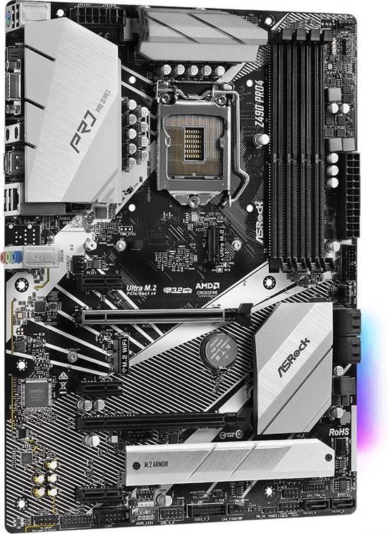Asrock Z490 Pro4 Intel Z490 ATX | bol