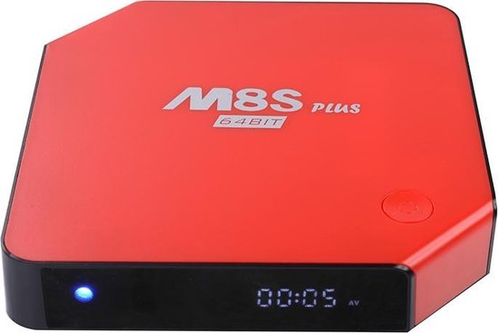 M8S + plus Android TV Box 64 bit s905 Kodi 17.1 Android 5.1 - 2GB 16GB ...