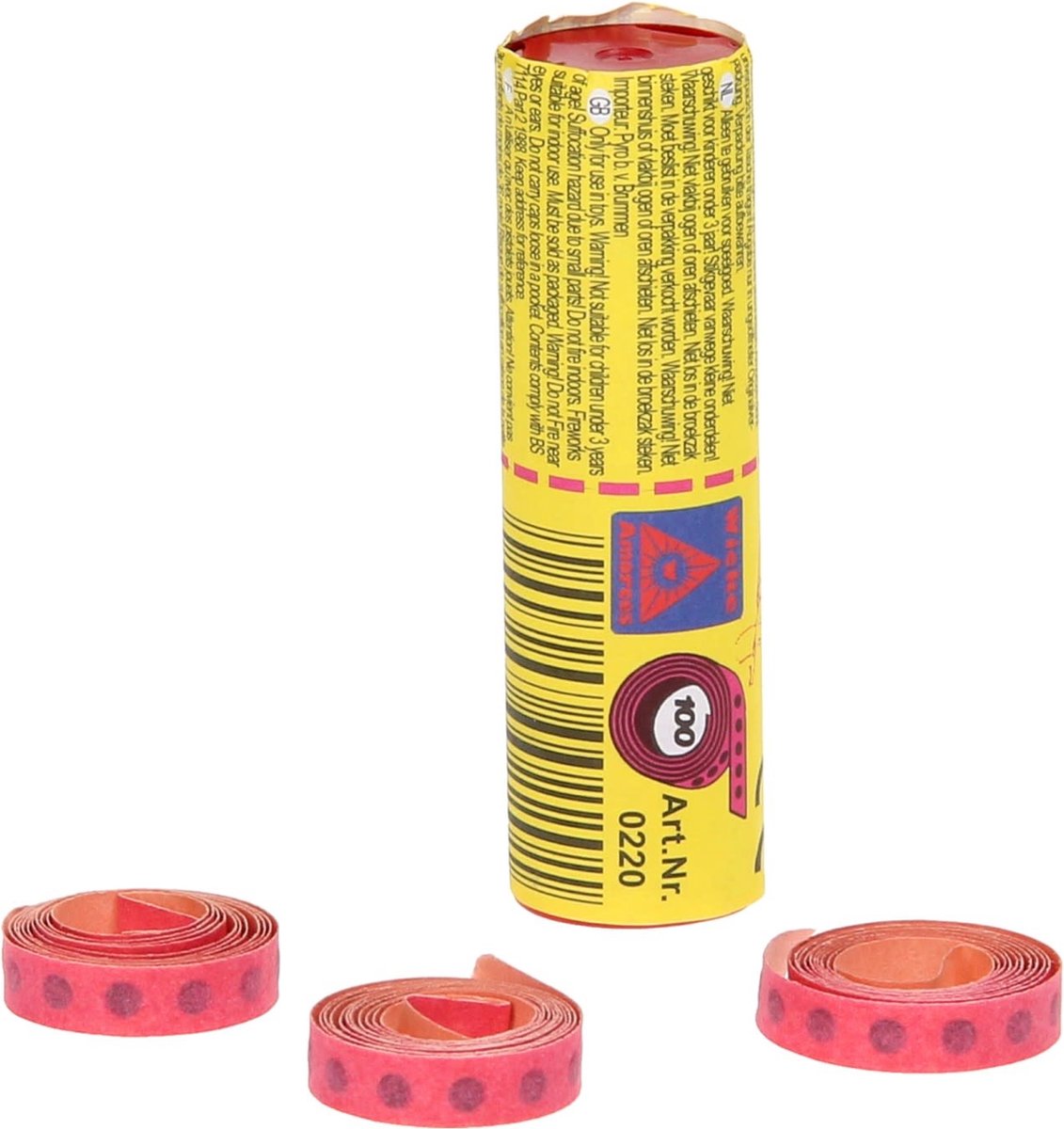 Klappertjes - Ring - 100 Schots - 1 Rol met 12st. | bol.com