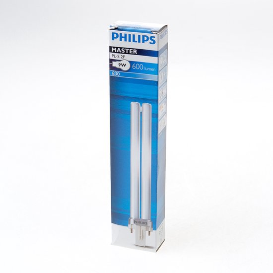 Philips MASTER PL-S 2P 9W 830 - Warm Wit | bol.com