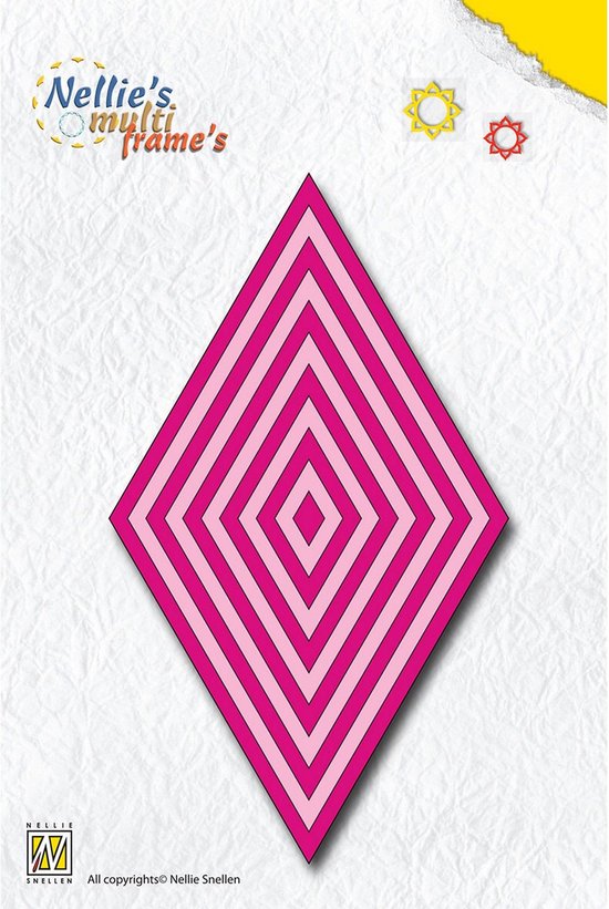 Nellie Snellen Nellie's Multi Frame Die Diamond | bol