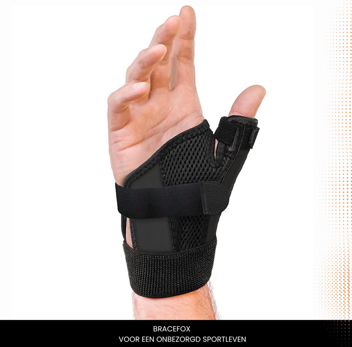 Bracefox® Premium Duimbrace 'Rhizofix' | Links & Rechts | Duimsupport ...