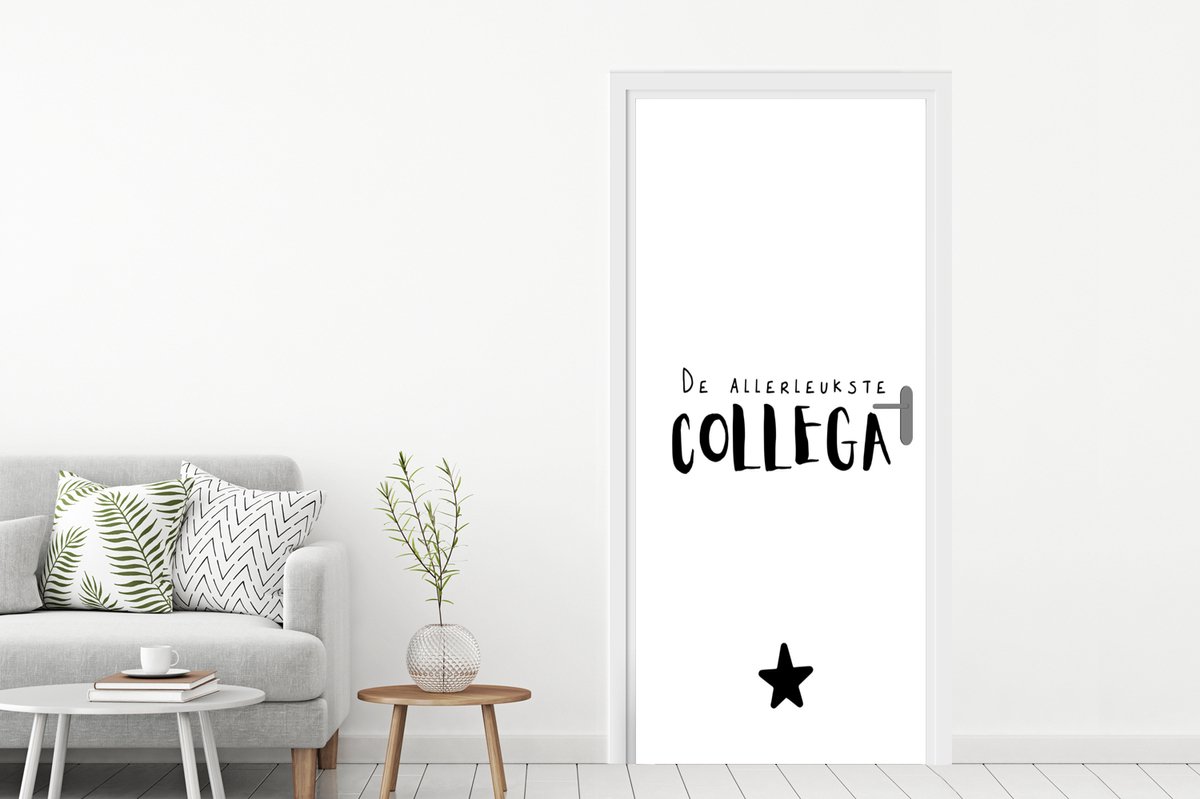 Deursticker Collega - Spreuken - Quotes - De allerleukste collega ...