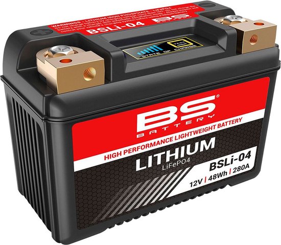 Bs Battery Lithium Bsli04 Accu Zwart | bol