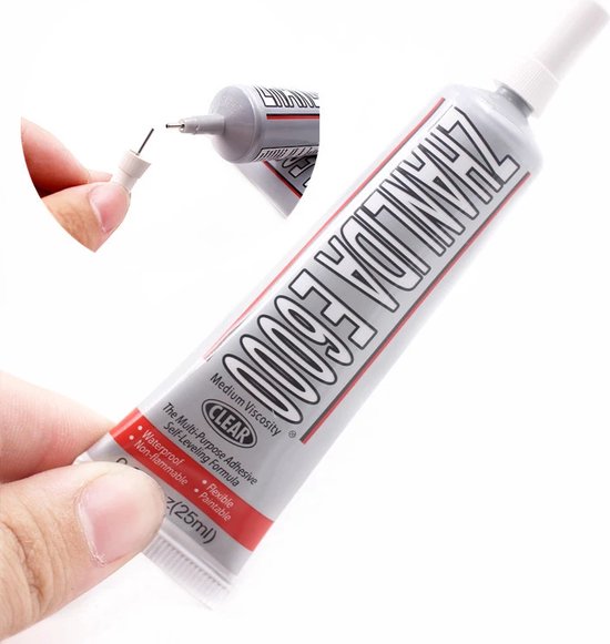 E6000 lijm, Multifunctionele Industriële Transparante Lijm, 15ml, met ...