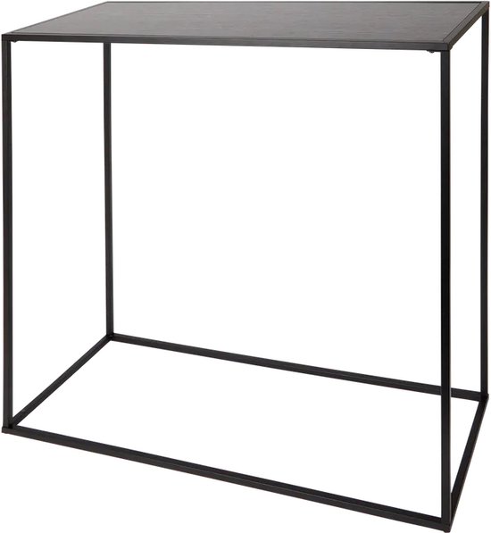 Sidetable - kast - 76 x 30 x 75 cm - zwart | bol.com