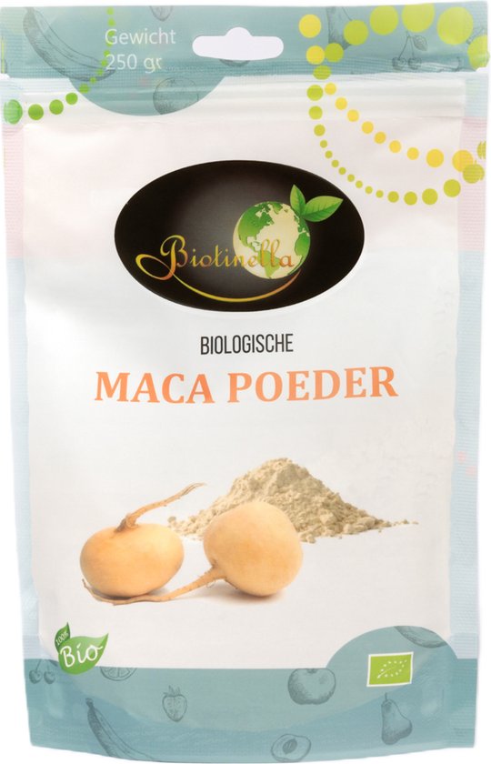 Biotinella Maca Poeder Bio 250 Gram | bol.com