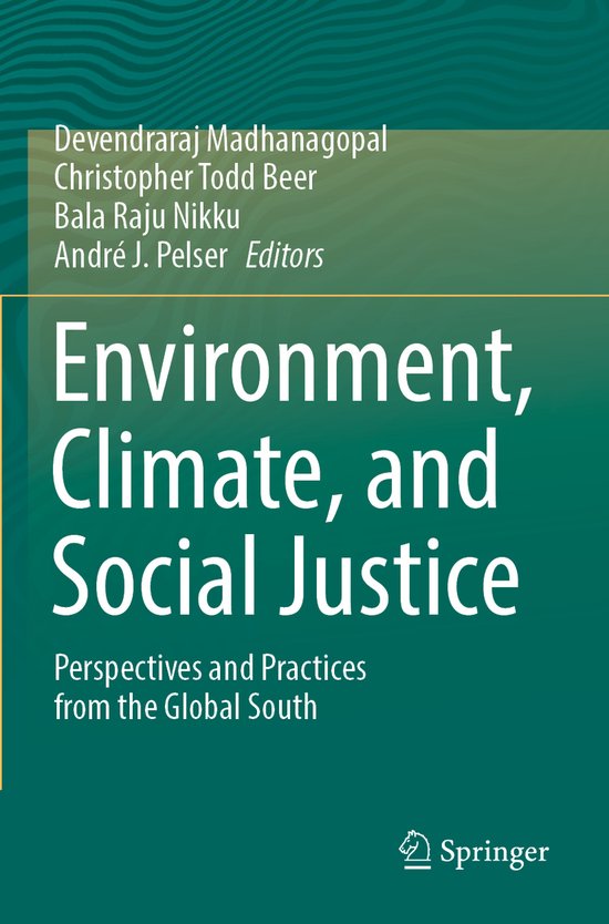 Environment, Climate, and Social Justice | 9789811919893 | Boeken | bol