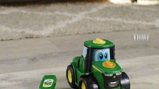 Johnny Tractor met sleutel Key 'n Go - John Deere | bol