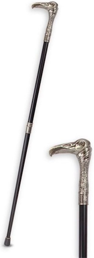 EEN ALUMINIUM WANDELSTOK, DECORATIE WANDELSTOK, AN ALUMINIUM WALKING ...