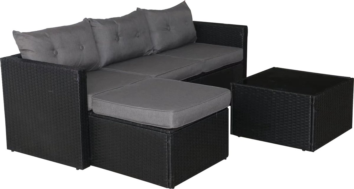 Tuin loungeset 3-persoons | bol.com