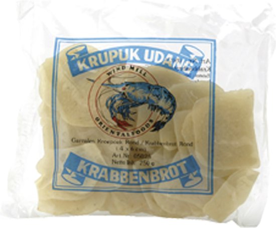 Windmill Oriental Foods Kroepoek Rond (rauw) 250 g | bol