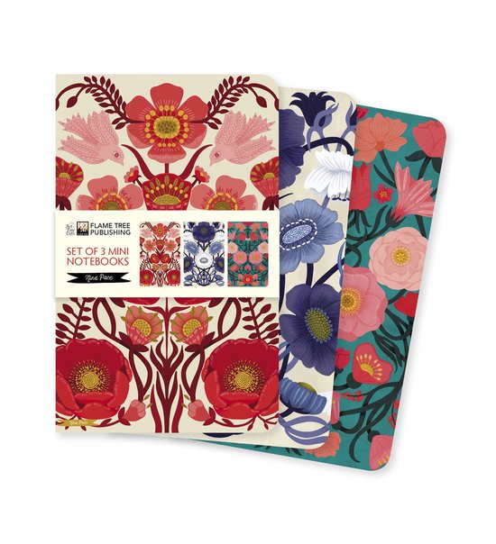 Mini Notebook Collections- Nina Pace Set of 3 Mini Notebooks | bol