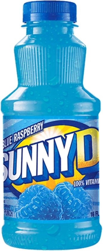 Sunny D Blue Raspberry (16oz/473ml) | bol.com