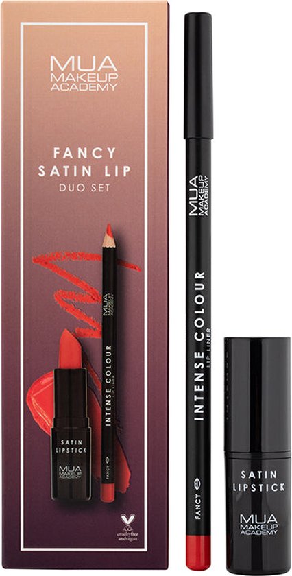 MUA Satin Lip Duo Set - Fancy | bol