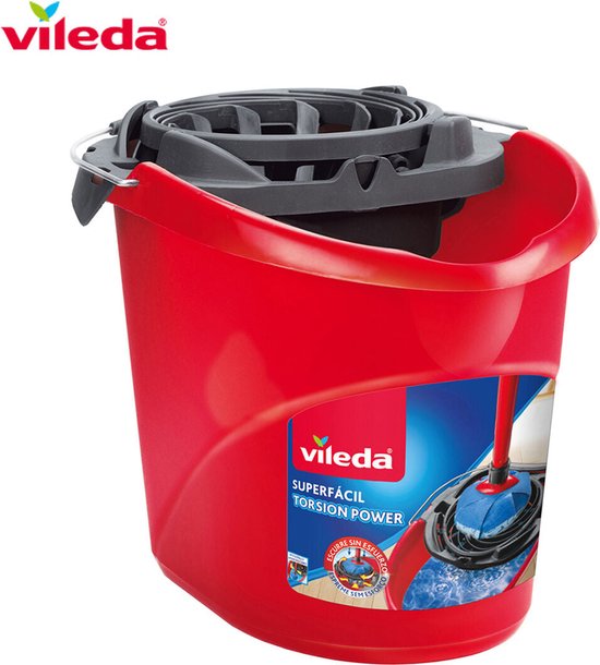 Cleaning bucket Vileda Red (10 L) | bol