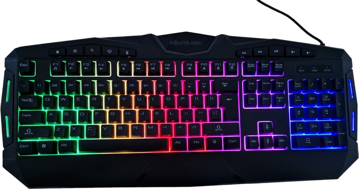 Soundlogic - Gaming Toetsenbord - Game Keyboard - 114 Keys - Membraam ...