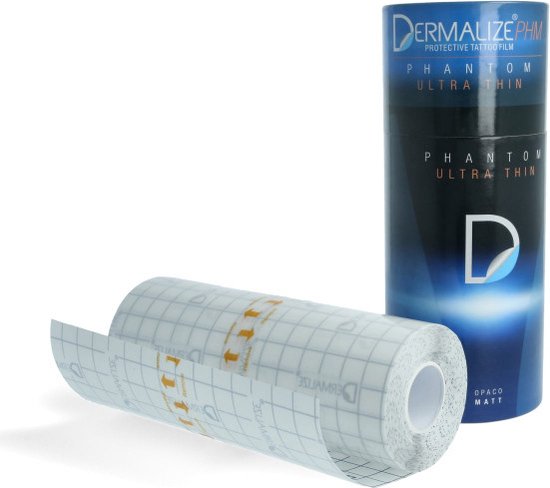 Dermalize Pro Protective Tattoo Film - Ultra Thin - 15cm x 10m | bol