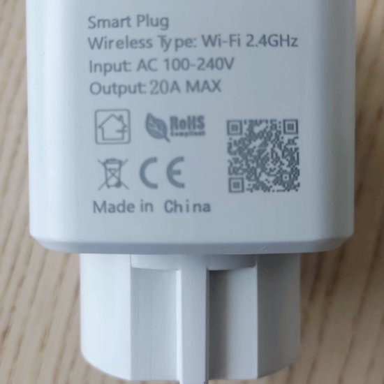 Smart Plug Wifi Stekker - 20A met Power Monitor Timing Functie - Smart ...