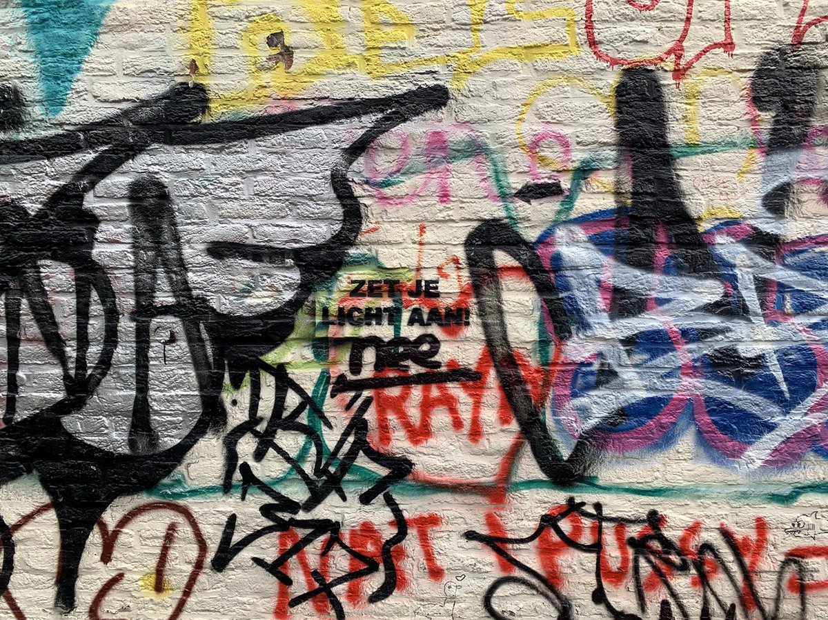 WALL ART GRAFFITI - SCHILDERIJ -- MODERN DESIGN - JAMES BRANDO | bol.com