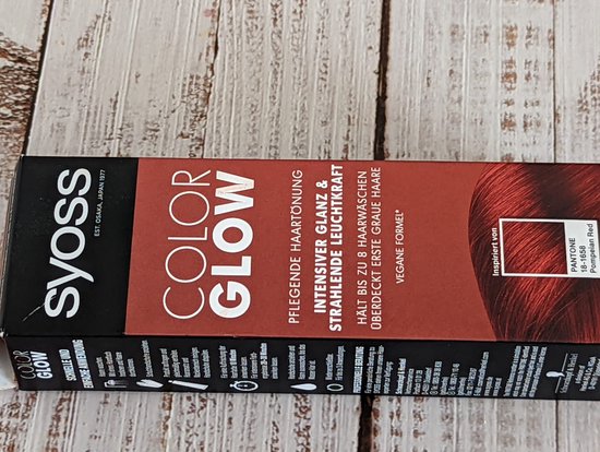 Syoss Color Glow Kleuropfrisser Pompeian Red 100 ml | bol