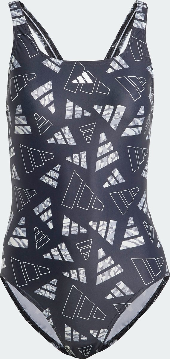 adidas Performance 3 Bar Logo Graphic Badpak - Dames - Zwart- 42 | bol