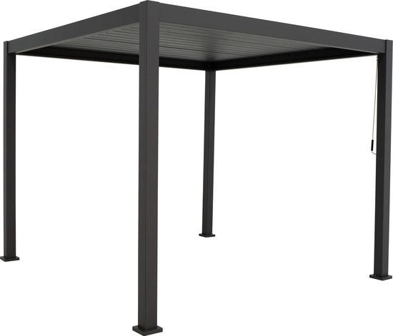 Mirador Deluxe Overkapping - 360 x 360 cm - Antraciet - Aluminium ...
