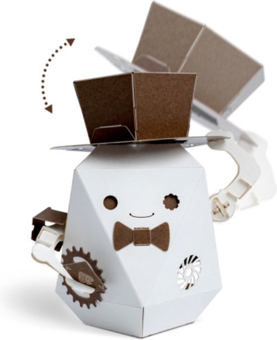 ROBOTRY Moving Paper Robots Making Kit, Magi [Korean Products] | bol