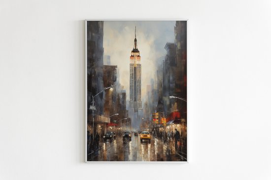 Empire State Building Poster | Empire State Poster | Poster New York ...