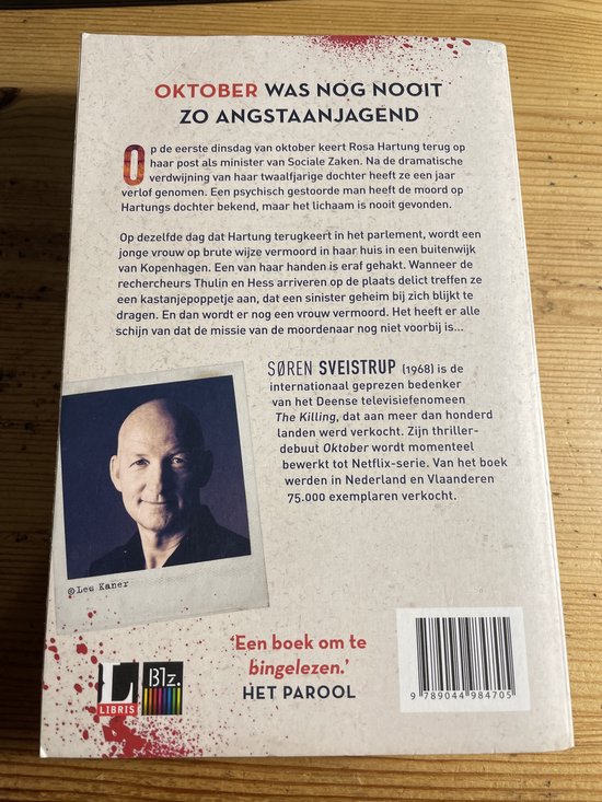 Oktober, Soren Sveistrup | 9789044984705 | Boeken | bol
