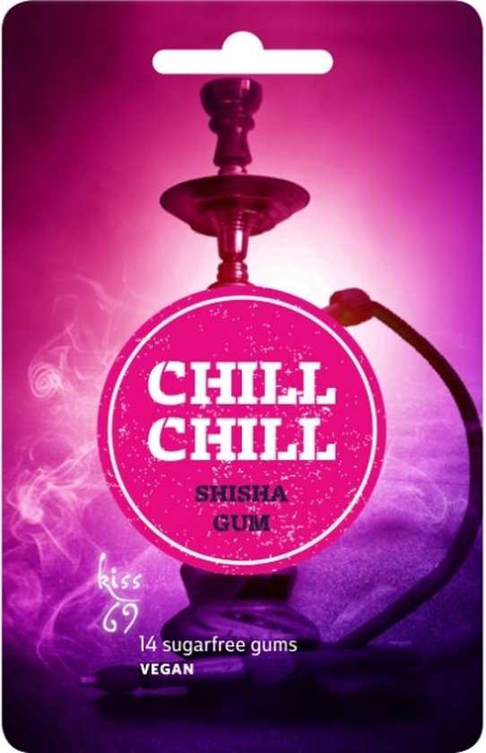 Shisha Gum - Kiss 69 - 12x 32gr | bol